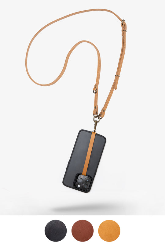 How to install our shoulder phone strap