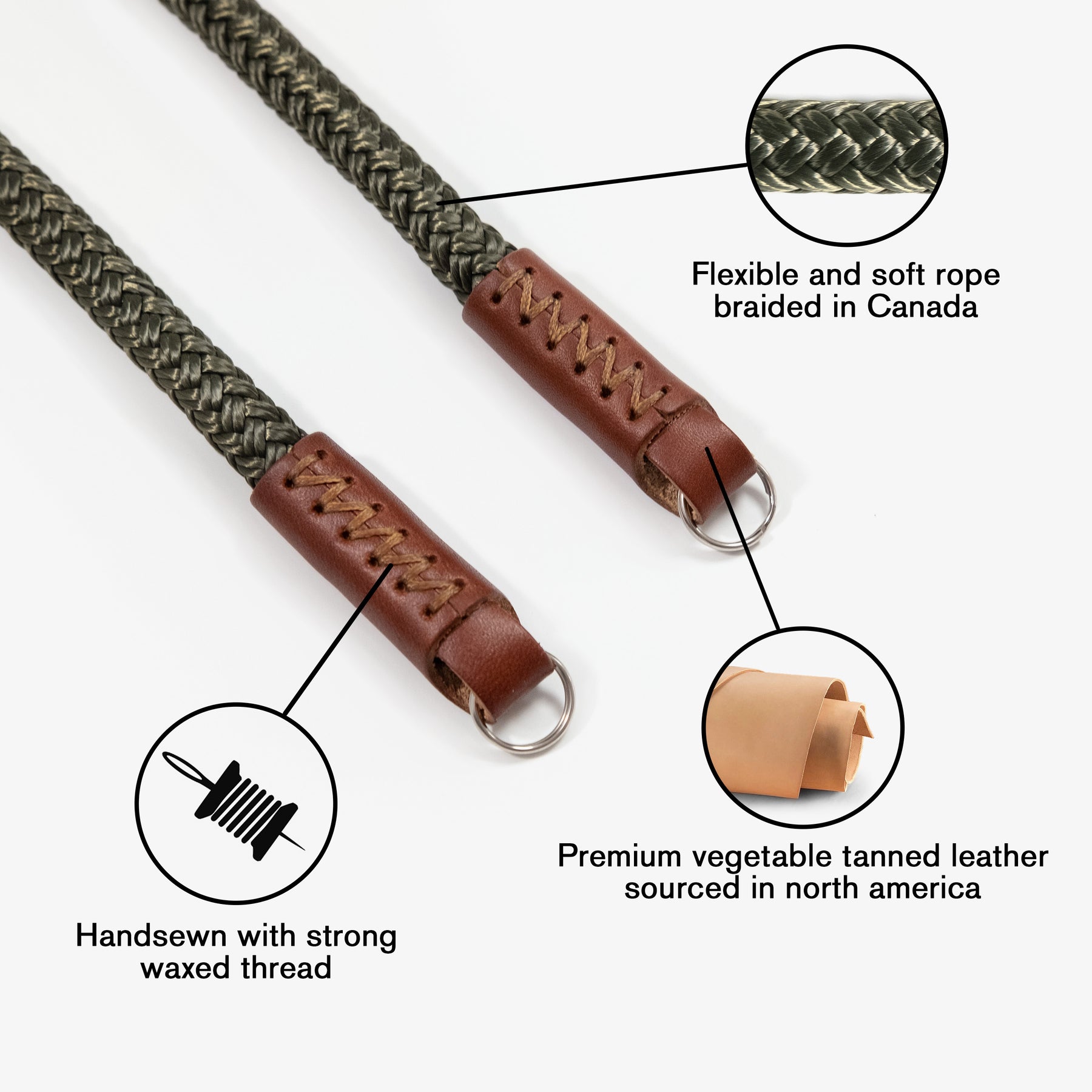 Rope camera strap (model F8)